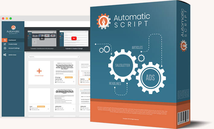 Code promo Automatic Script : 49% Remise 2024