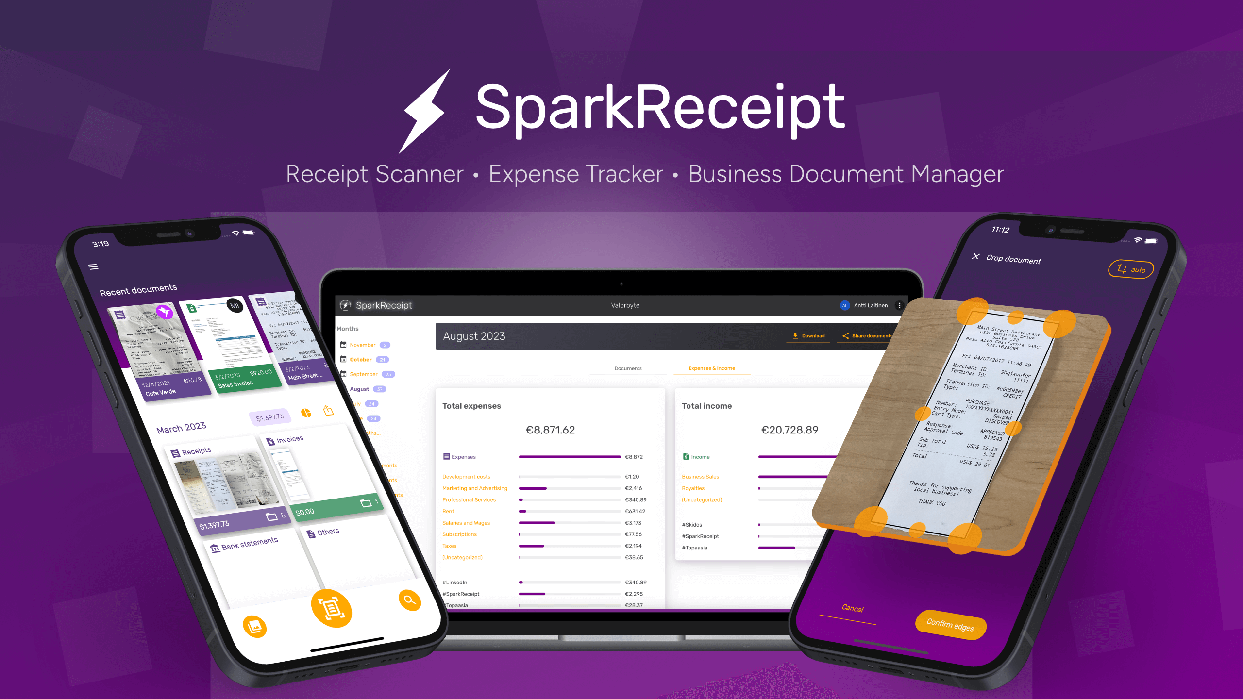 Code promo Spark Receipt | Jusqu’à -15% [avr. 2026 · Vérifié]