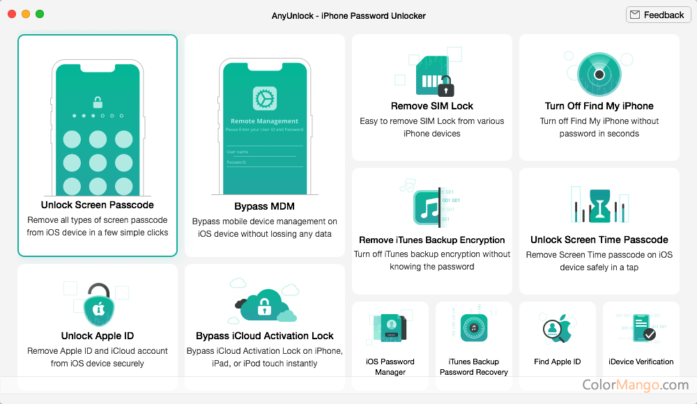 Code promo AnyUnlock - Unlock Screen | Jusqu’à -30% [mai 2026 · Vérifié]